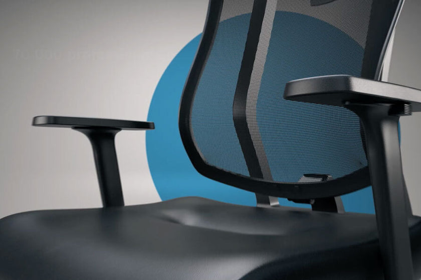 Ergotherapy | NetOne High-Back Chair (Black) | Ergotherapy