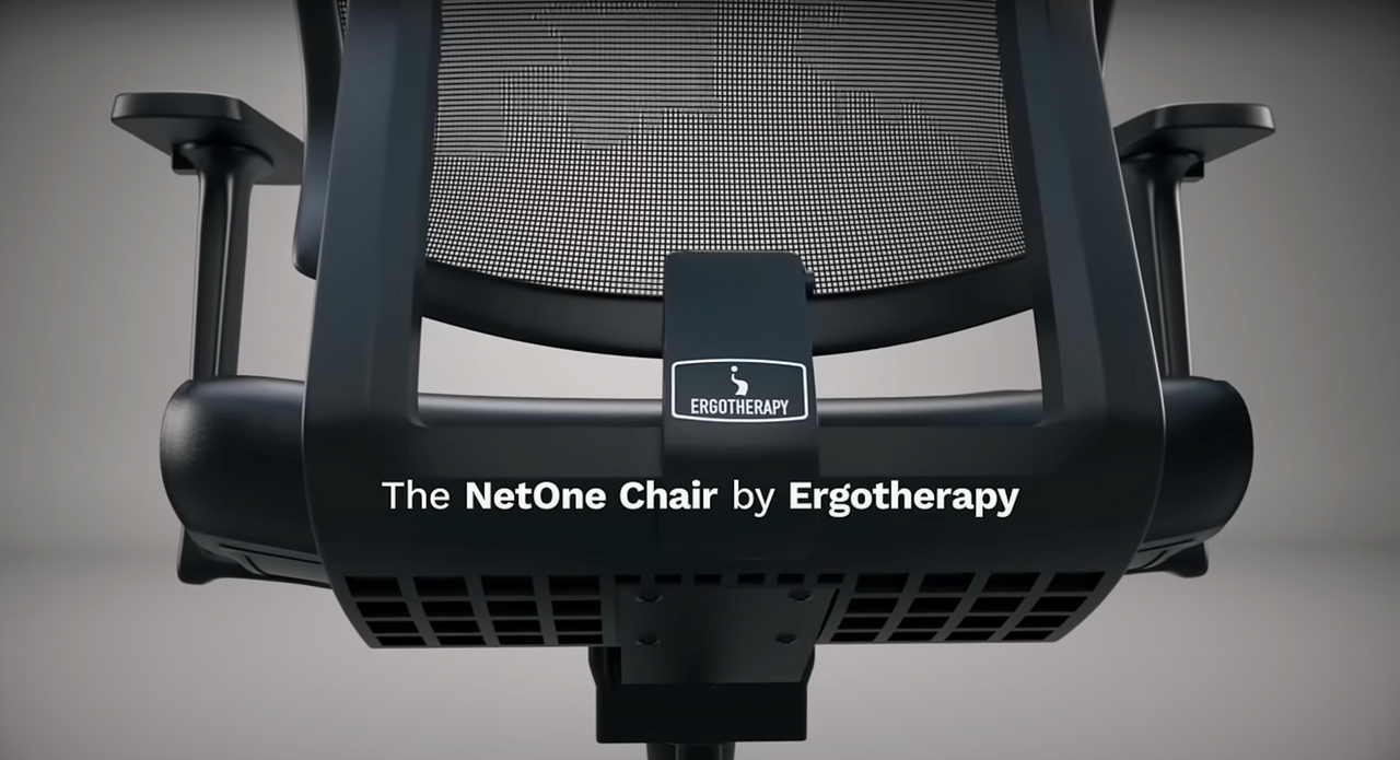 Ergotherapy | NetOne High-Back Chair (Black) | Ergotherapy